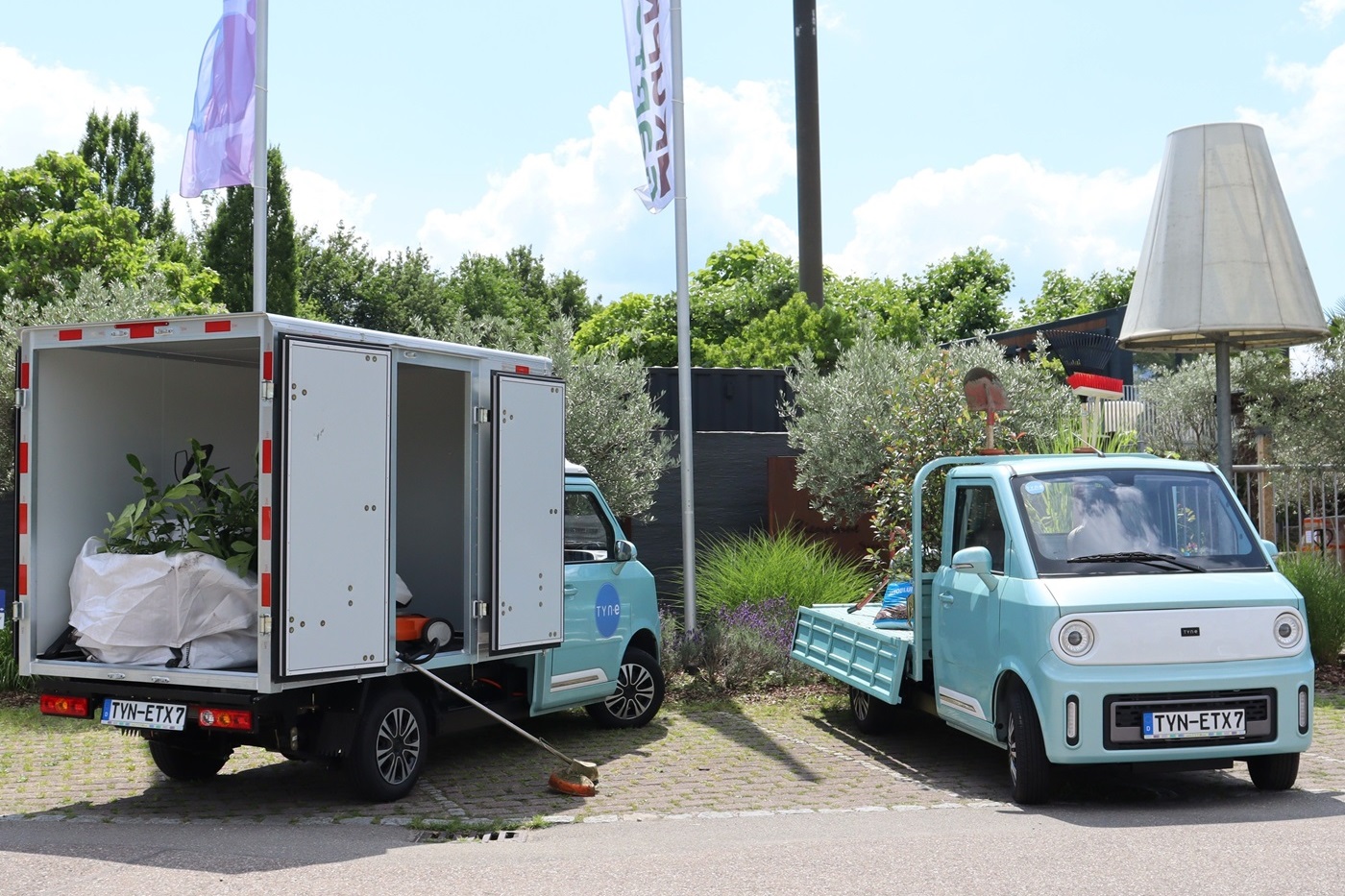 Einsatzbereiche der TYN-e Elektro-Nutzfahrzeuge